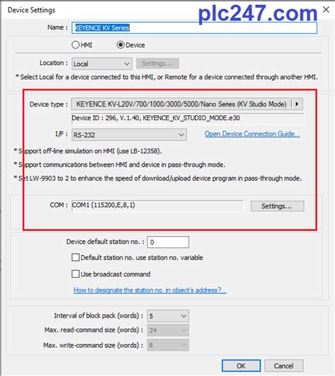 Keyence Kv Nano And Mt8071ie Connection Tutorial