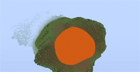 Volcano Minecraft Map
