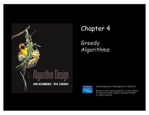 04greedy Scheduling Lecture Notes 4 3 Chapter 4 Greedy Algorithms