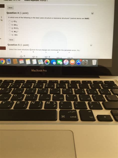 Solved In Which One Of The Following Is The Best Lewis