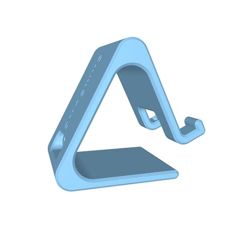 3d Stl Printable Mobile Phone Holder Printed 3d Model For T Diy Projects Home Decoration