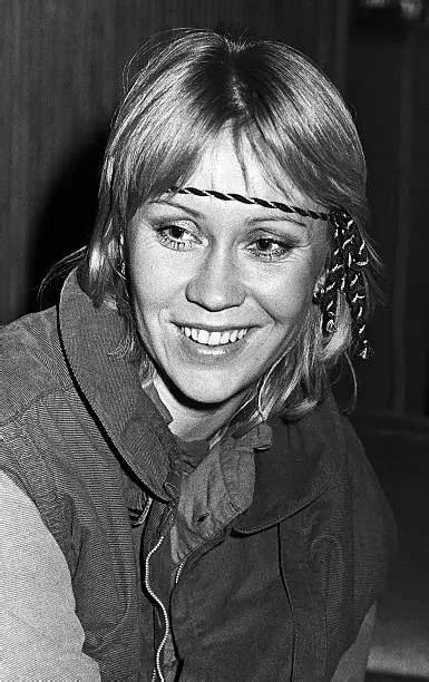 Agnetha Faltskog During Her Solo Career In Bremen 1982 Music Old Photo