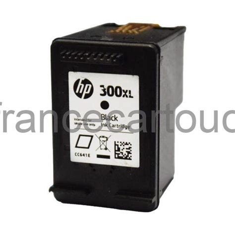 HP N°300 XL (noire Réf CC641EE) – France Cartouches
