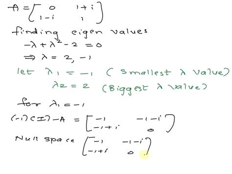 Solved Find The Eigenvalues And Eigenspaces 0f A Has Eigenspace