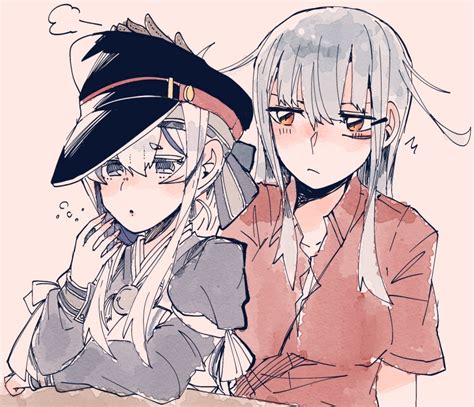 The Big Imageboard Tbib 2girls Ainu Clothes Blue Eyes Blush Breasts