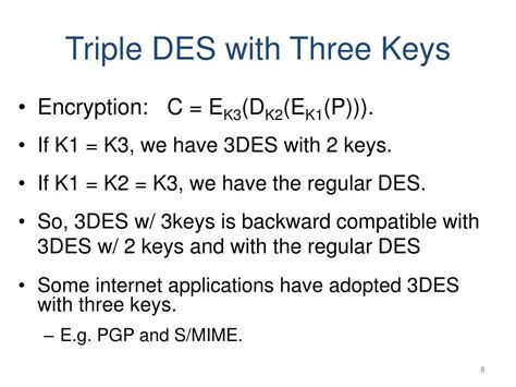 ppt 3des and block cipher modes of operation powerpoint presentation