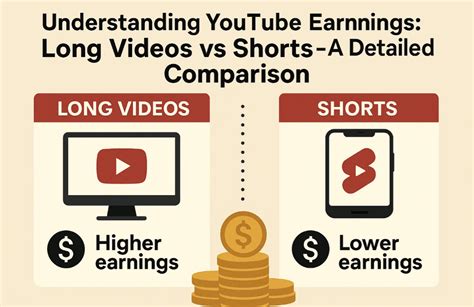 Understanding Youtube Earnings Long Videos Vs Shorts A Detailed