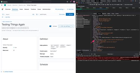 Security Solution Detections Rule Context Results Link Can Become Stale With No Clear Way To