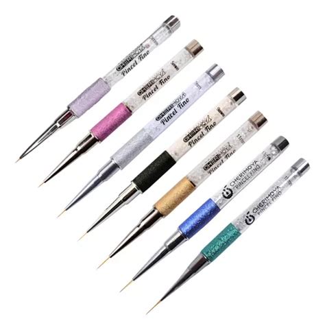 Pincel Liner Cherimoya Set X7 Cuotas sin interés