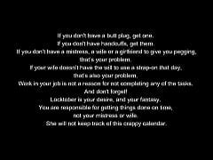 Locktober 2020 The Tasks That Each Proper Chastity Slave Should Perform That Month Of The Year