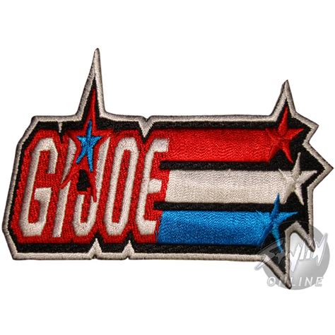 Gi Joe Logo Patches