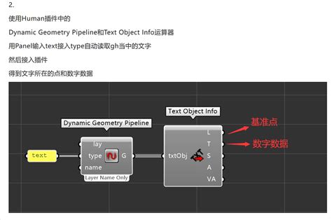 Grasshoper怎么提取出rhino中的文字内容？ Grasshopper Rhino3d 中文讨论区