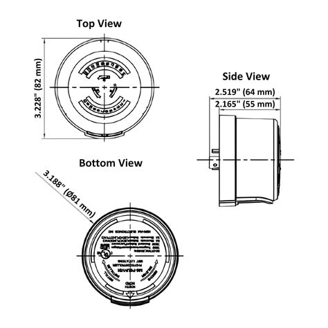 Round Twist Lock Photocell Sensor For Led Area Lights Sunco Lighting