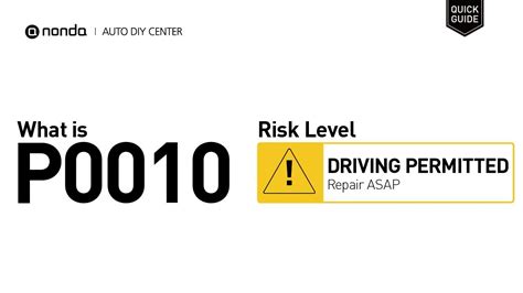 What Is P0010 Engine Code [quick Guide] Youtube