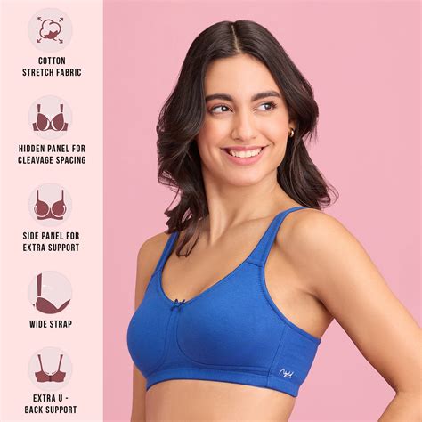 Flawless Me Breast Separator Bra Light Blue Nyb105 Nykd By Nykaa