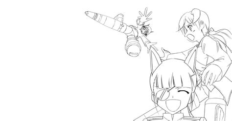 ストライクウィッチーズ ストライクウィッチーズ2解説本用表紙 ちょーのイラスト Pixiv