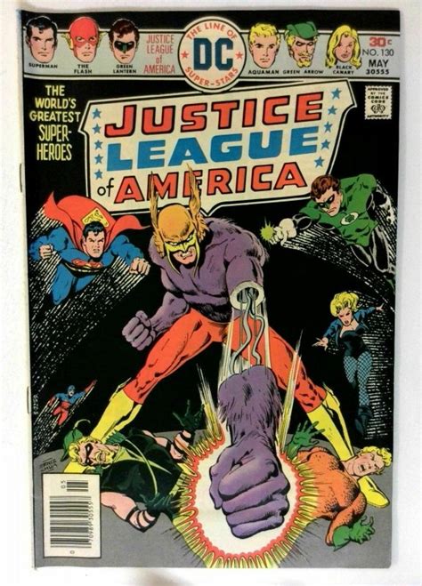 Justice League Of America 130 Dc 1976 Vf Bronze Age 1st Printing