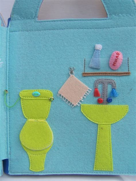 Книжка-кукольный домик из фетра — 16 ответов | форум Babyblog