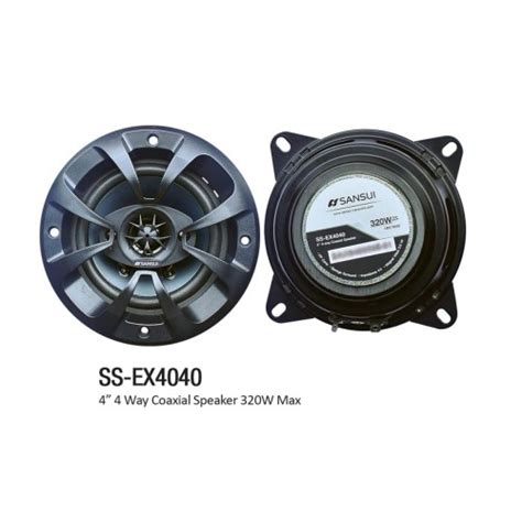Jual Speaker Coaxial Sansui SS EX4040 4 Inch Audio Mobil Jakarta