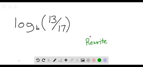 Solvedfor The Following Exercises Expand Each Logarithm As Much As