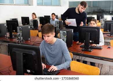 Computer Science Lesson University Class Stock Photo Shutterstock