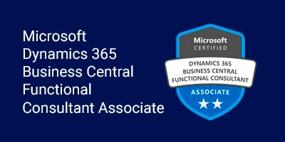 Curso 800T00 Microsoft Dynamics 365 Business Central Functional Consultant