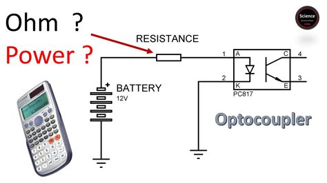 Optocoupler Led Driving Resistance Calulation Youtube
