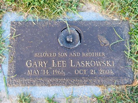 Gary Lee Laskowski 1966 2004 Find A Grave Memorial