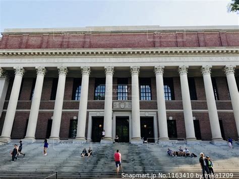 ハーバード大学図書館の写真・画像素材 1163410 Snapmart（スナップマート）