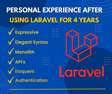 Personal Experience After Using Laravel For 4 Years By Andre