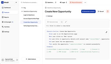 Ai Generate Scenario Blinqio Documentation