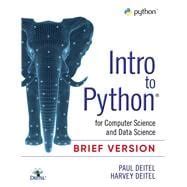 Intro To Python For Computer Science And Data Science Brief Version Revel Access Code