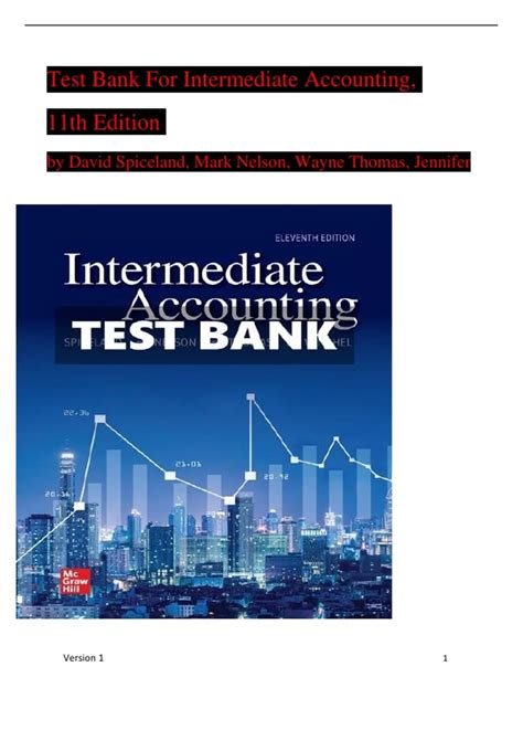 Solution Manual For Intermediate Accounting Th Edition By David Spiceland Mark Nelson