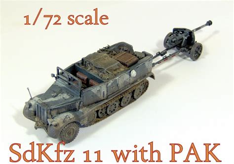 Gulumik Military Models Sdkfz 11 With Pak 172 Esci Gallery