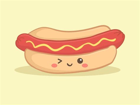 ホットドッグのイラスト フリーイラスト素材「いらすとやjp」