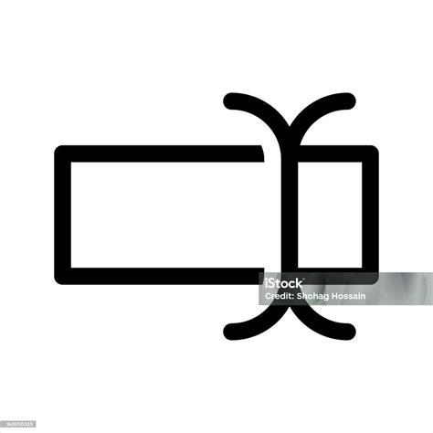 Text Field Icon Type Cursor Icon Vector And Glyph Stock Illustration