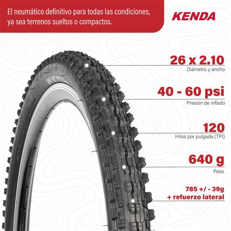 Ciclometa Detalles Llanta Para Bicicleta 26 X 2 10 K1010 Nevegal Negra