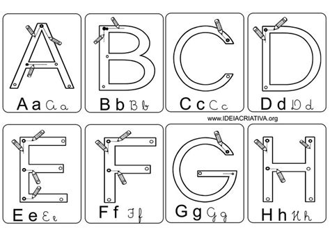 Atividade Letras Do Alfabeto Flash Cards Ideia Criativa Gi Barbosa
