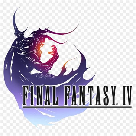 Final Fantasy Iv Logo Final Fantasy 4 Logo Hd Png Download 980x913