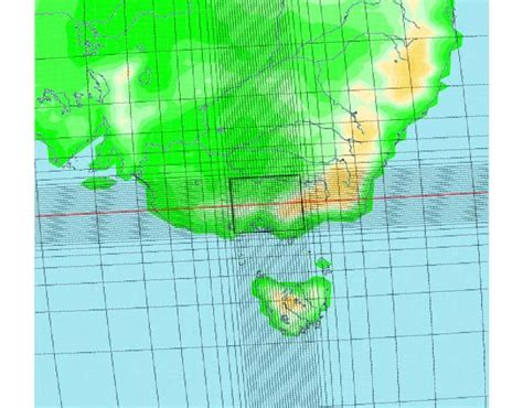 Gem Aq Pyro Convection Grid And Domain For The Kilmore East Fire