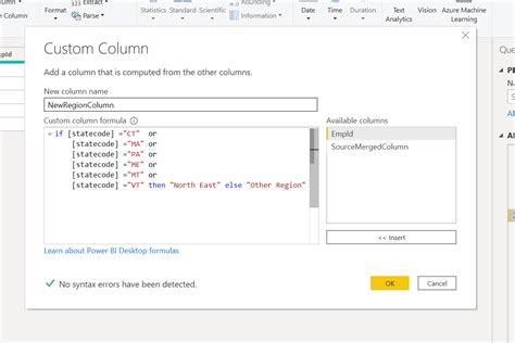 Powerbi How To Check Many Conditions In Custom Column Stack Overflow