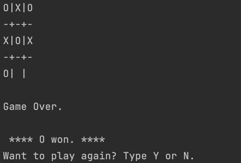 Github Janellemeowers Tic Tac Toe Python Challenge To Create Tic Tac Toe Game