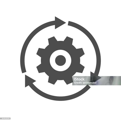 Workflow Sign Stock Illustration Download Image Now Abstract