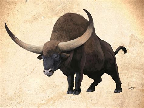 Bison Latifrons By Hodarinundu On Deviantart