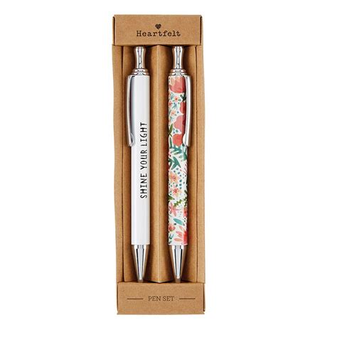 Shine Light Pen Set Set Of 2 Pens The Christian Shop