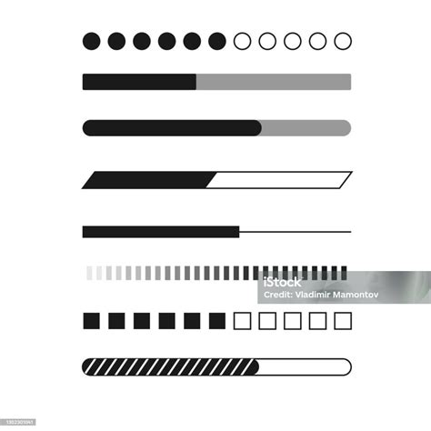 Web 進度載入器介面載入圖示上傳符號下載元素網路形狀向量圖向量圖形及更多一組物體圖片 一組物體 下載 互聯網 Istock