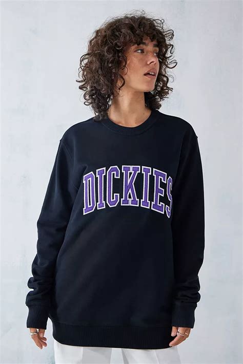 Dickies Navy Aitkin Sweatshirt Urban Outfitters Uk