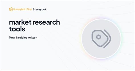 Market Research Tools
