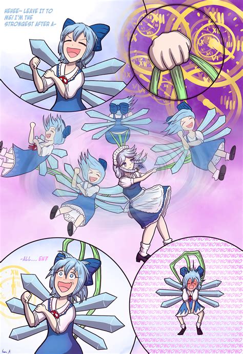 Cirno Timestop Wedgie By Les Monnes On Deviantart