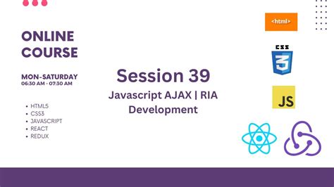 Ajax Calls In Javascript Ria Session Web Development